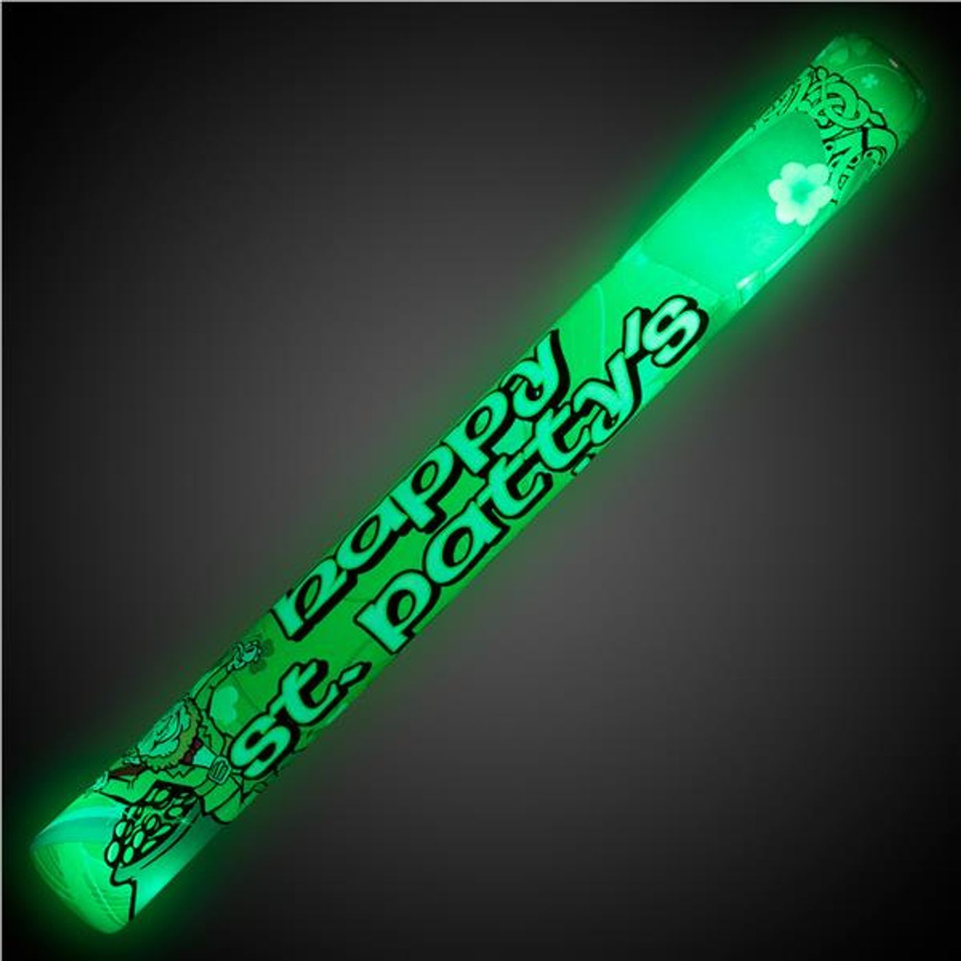 LED St. Patricks Day Foam Lumiton | CustomBalloonNow.com | SKU# 12402
