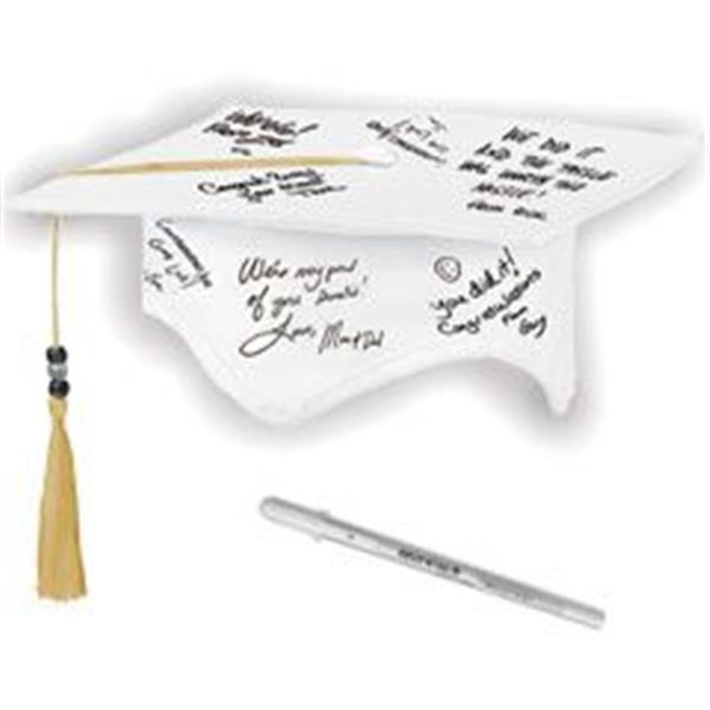 Autograph Graduation Cap | CustomLanyard.Ca | SKU# 9516