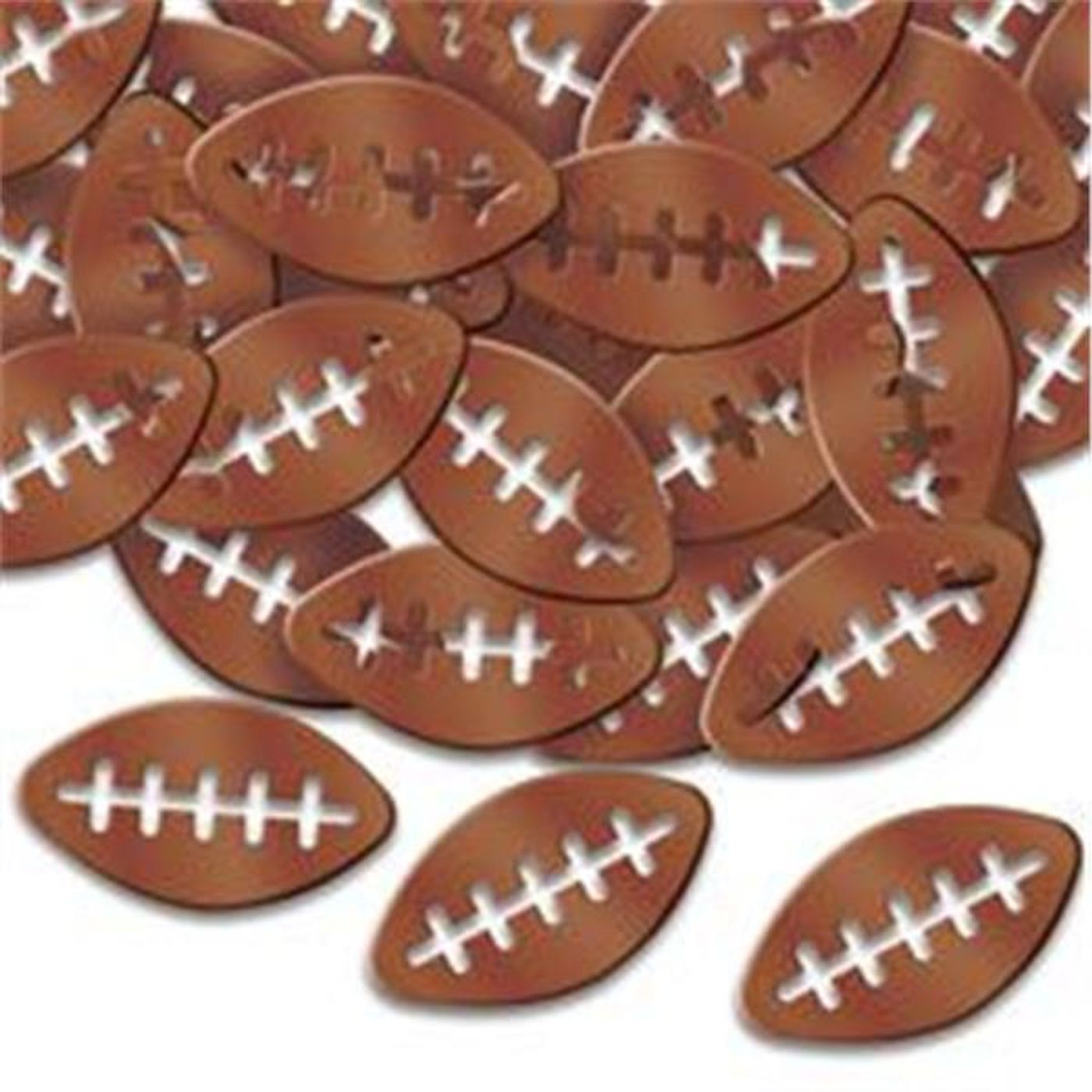 Football Confetti | CustomLanyard.net | SKU# 9818