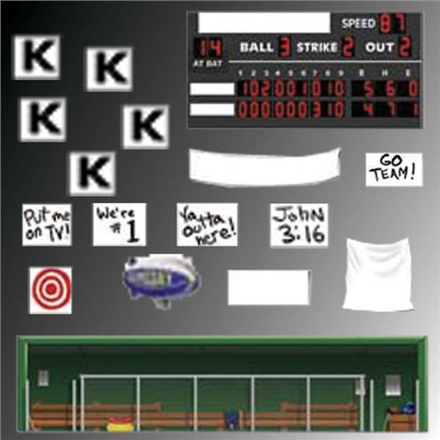 Baseball Props | CustomLanyard.net | SKU# 13405