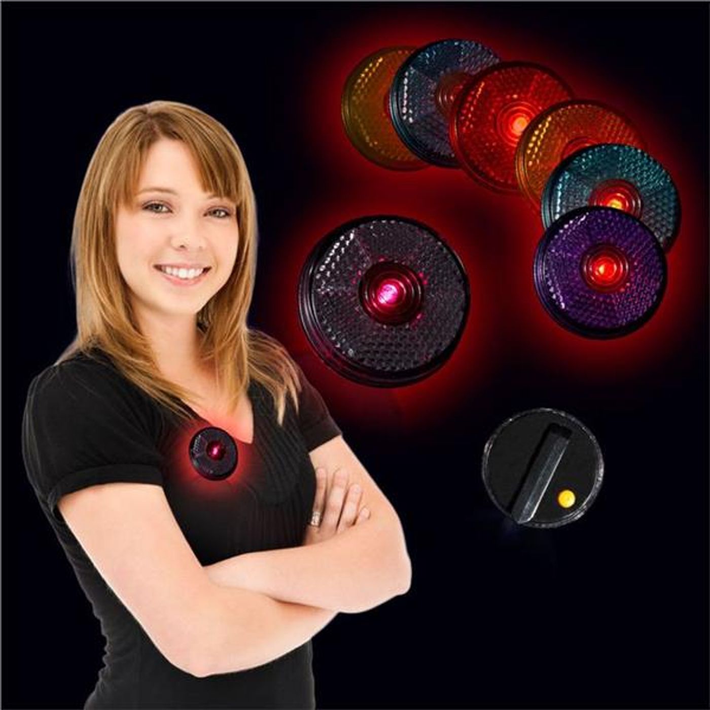 LED Reflectors | CustomLanyard.net | SKU# 15026