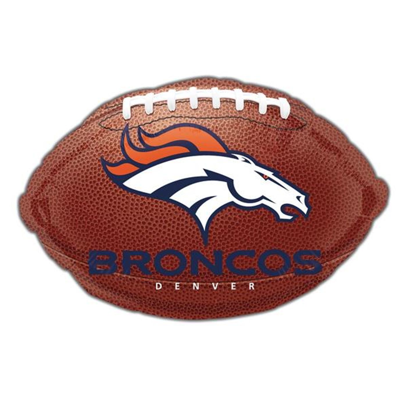 Denver Broncos Football Metallic 18" Balloon | CustomLanyard.net | SKU ...