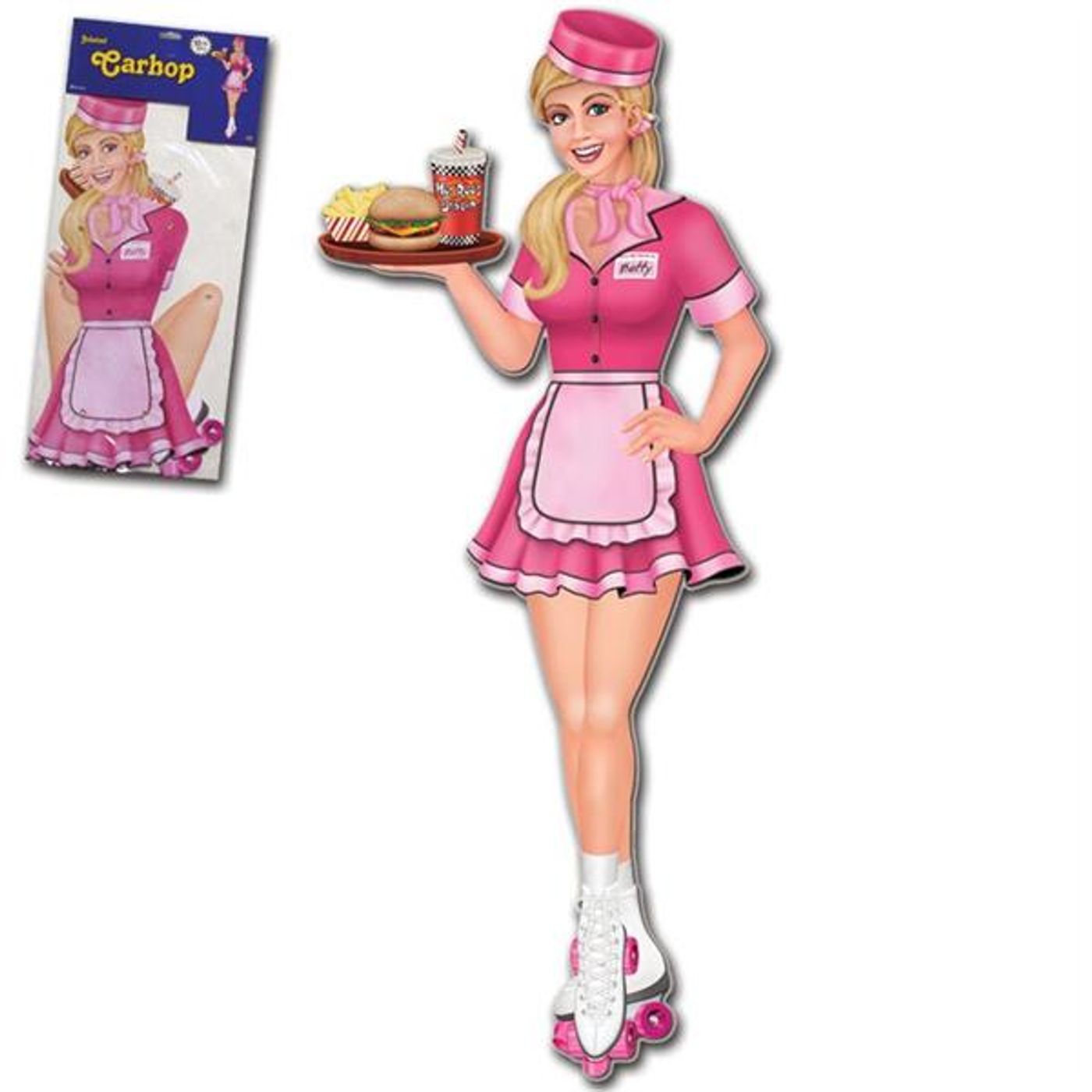 Carhop Cutout | CustomLanyard.net | SKU# 13754