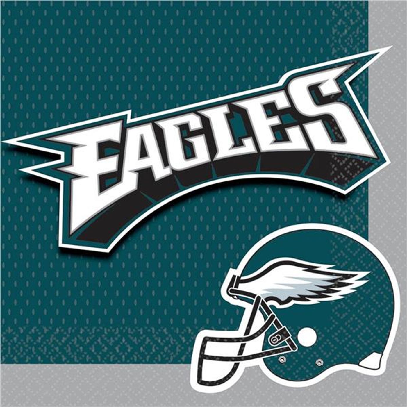 Philadelphia Eagles Lunch Napkins | CustomLanyard.net | SKU# 13098