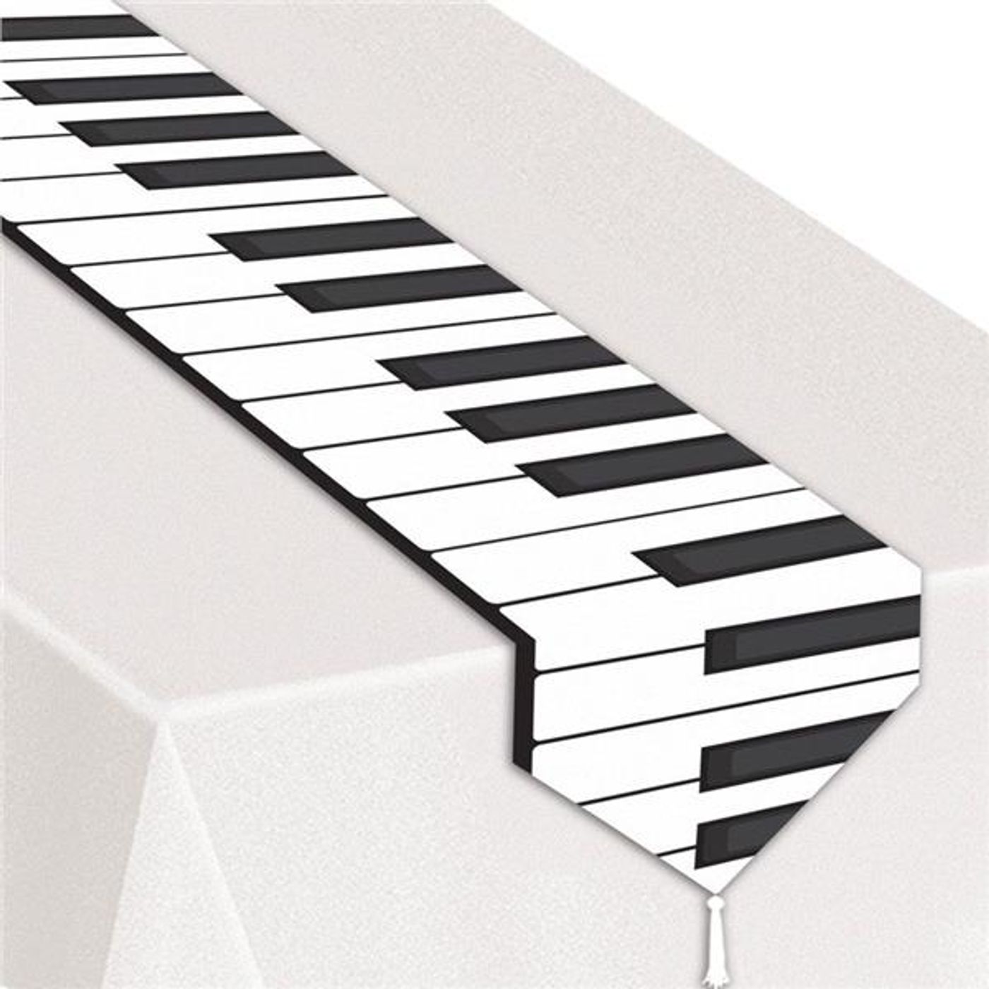 Piano Keyboard Table Runner | CustomLanyard.net | SKU# 11138