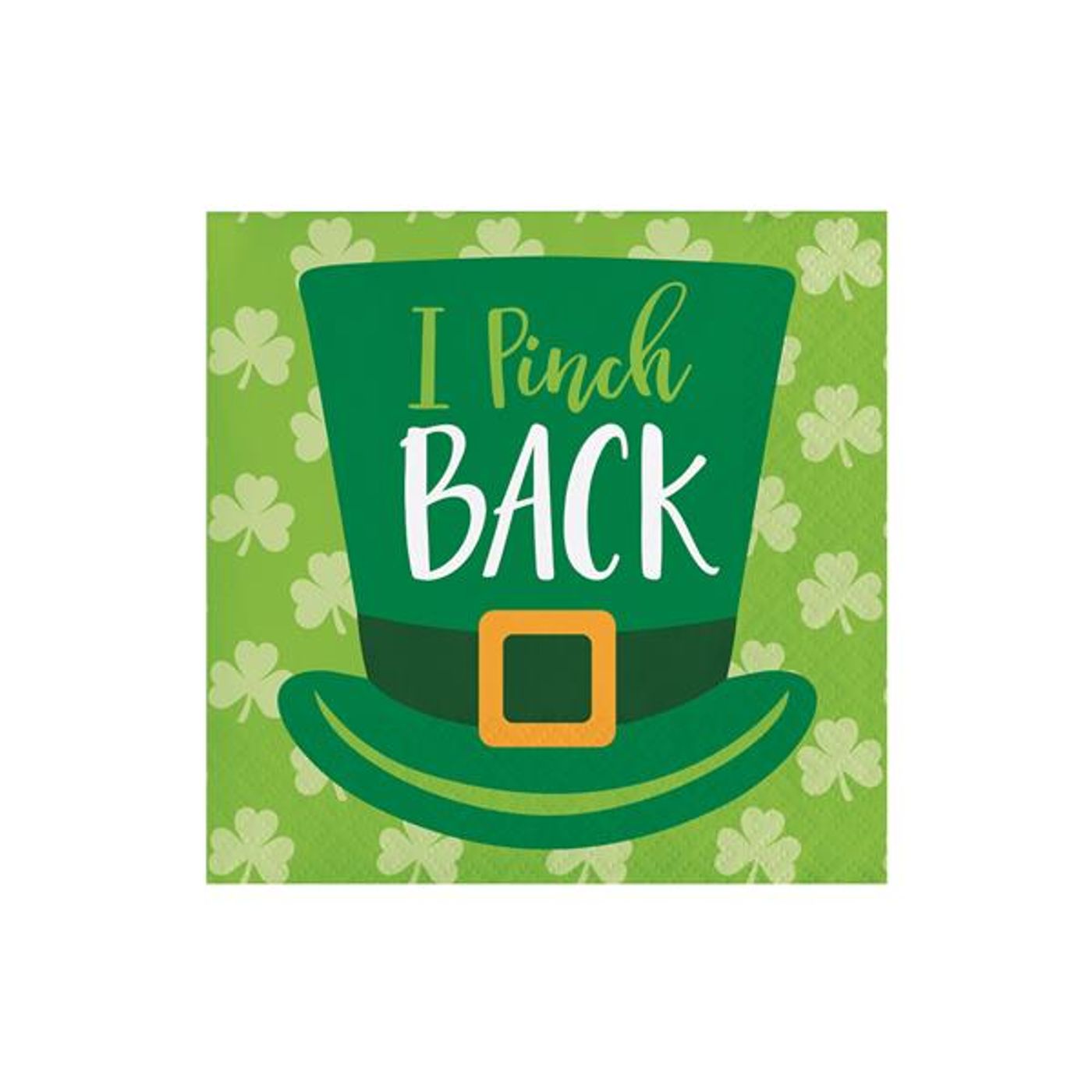 I Pinch Back Beverage Napkins | CustomBalloonNow.com | SKU# 13046