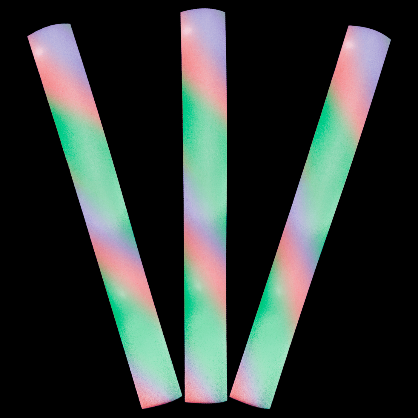 LED Light-Up Foam Stick Baton Supreme- White | CustomTattooNow.com ...