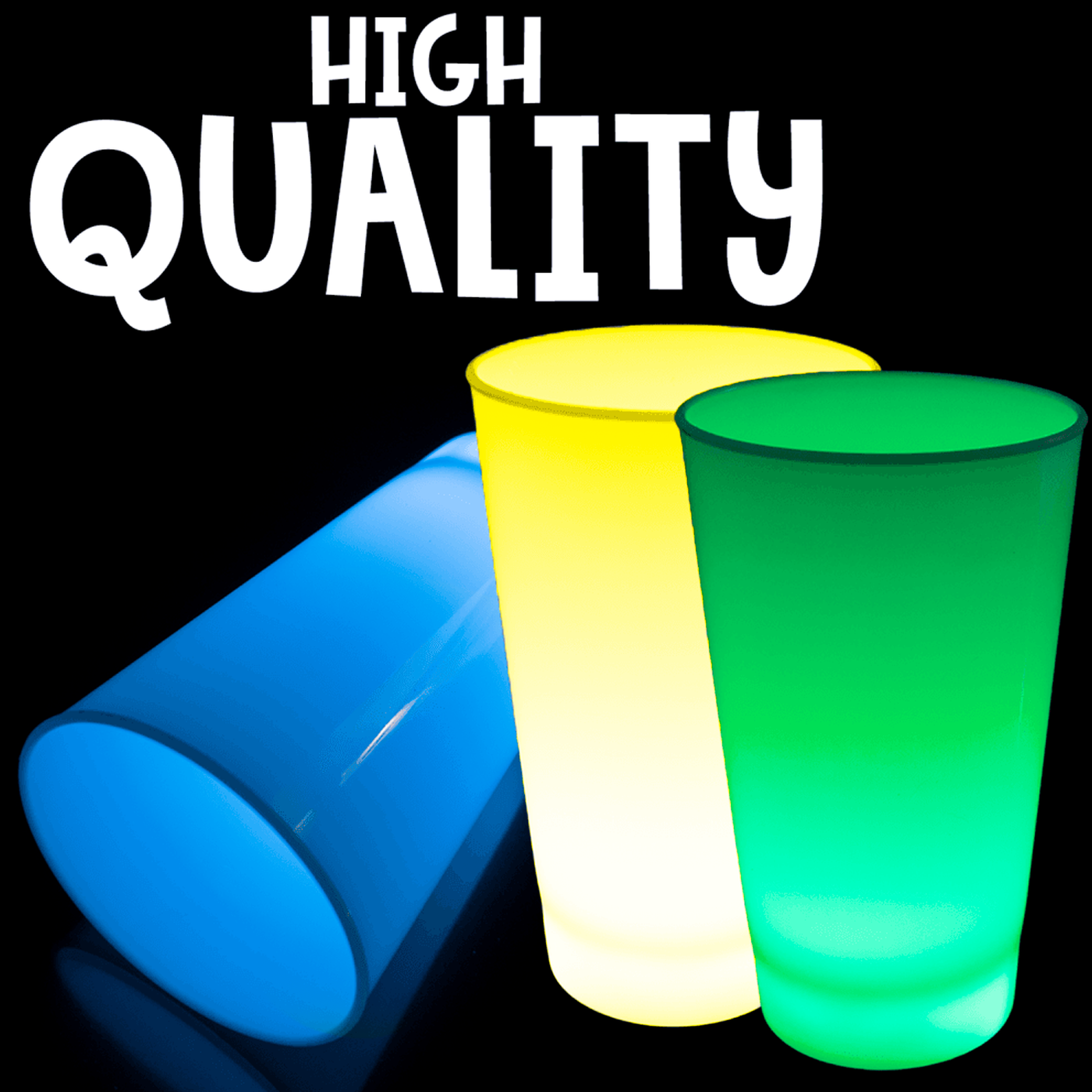 Glow in the Dark LED Light Up Cup - 12oz | CustomLanyard.net | SKU# 9942