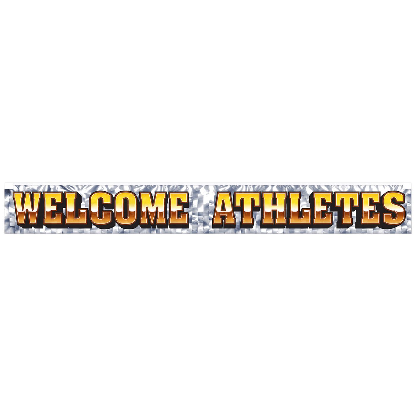Welcome Athletes Banner | CustomLanyard.net | SKU# 11591