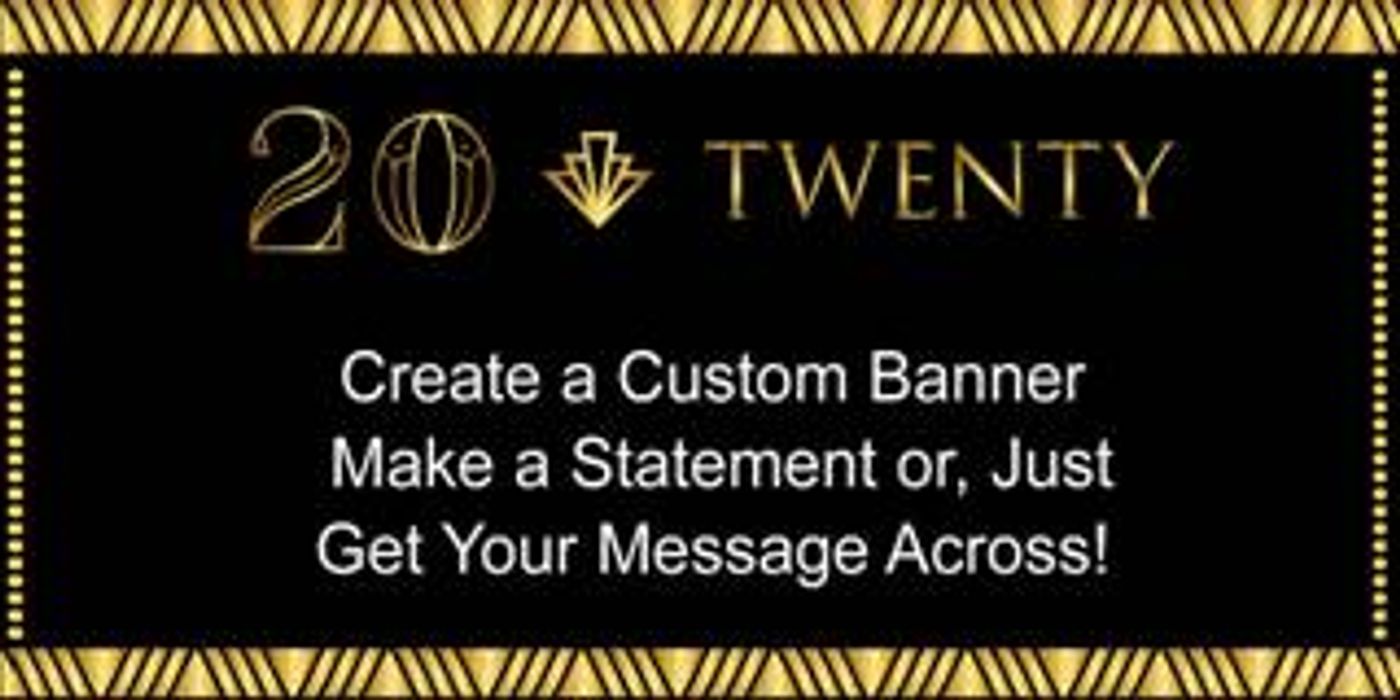 2020 Deco Custom Banner - 48" X 96" | CustomLanyard.Ca | SKU# 13185