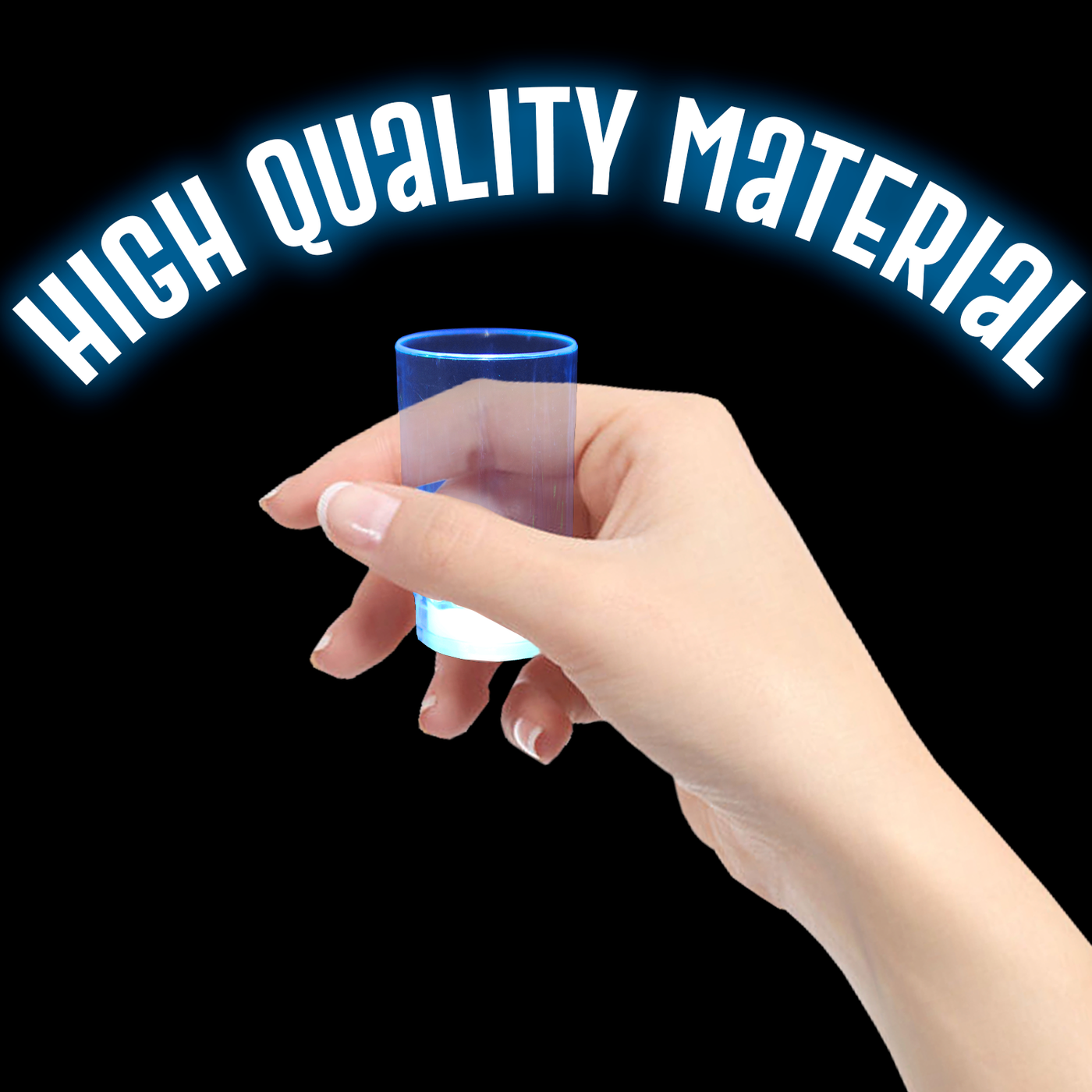 LED Flashing Shot Glass - 2 oz | CustomLanyard.Ca | SKU# 10420