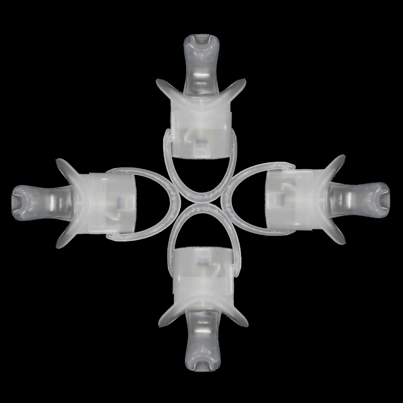 Light-Up Jokes Pacifier- White | CustomLanyard.Ca | SKU# 10916