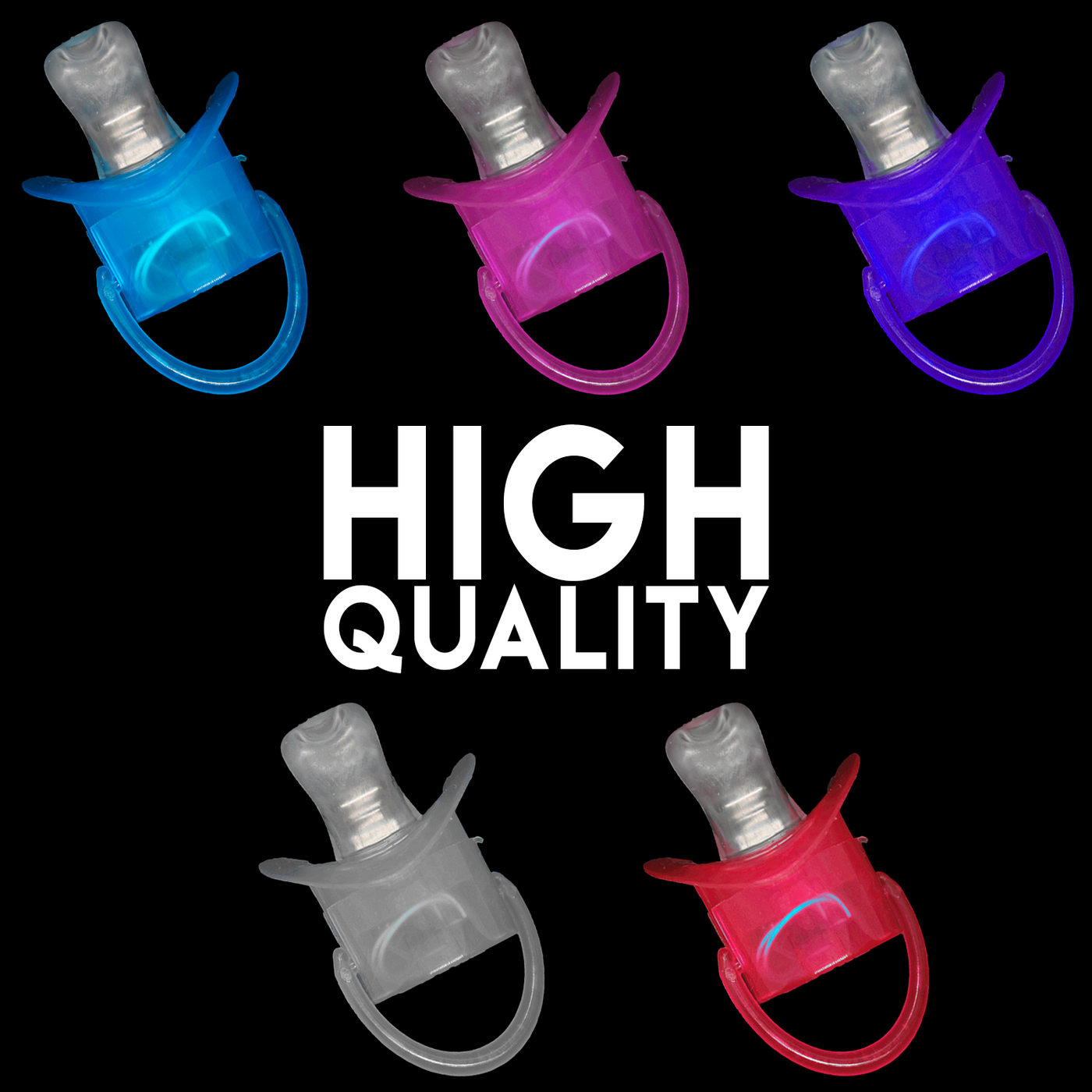 Light-Up Jokes Pacifiers | CustomButtonsNow.com | SKU# 10917