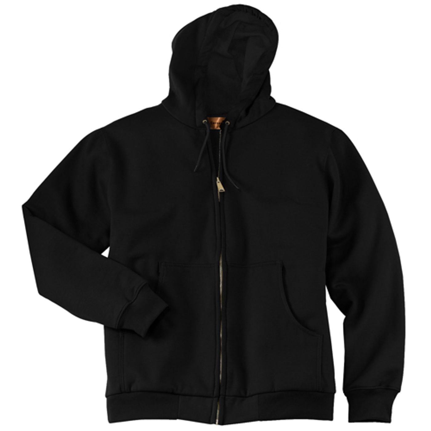 CornerStone Duck Cloth Hooded Work Jacket - Dark/All | CustomLanyard ...