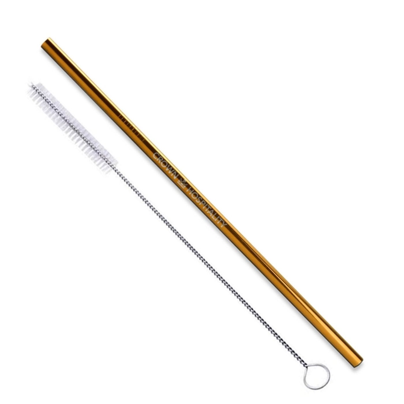 Stainless Steel Straw - Gold and Rose Gold | CustomButtonsNow.com | SKU ...