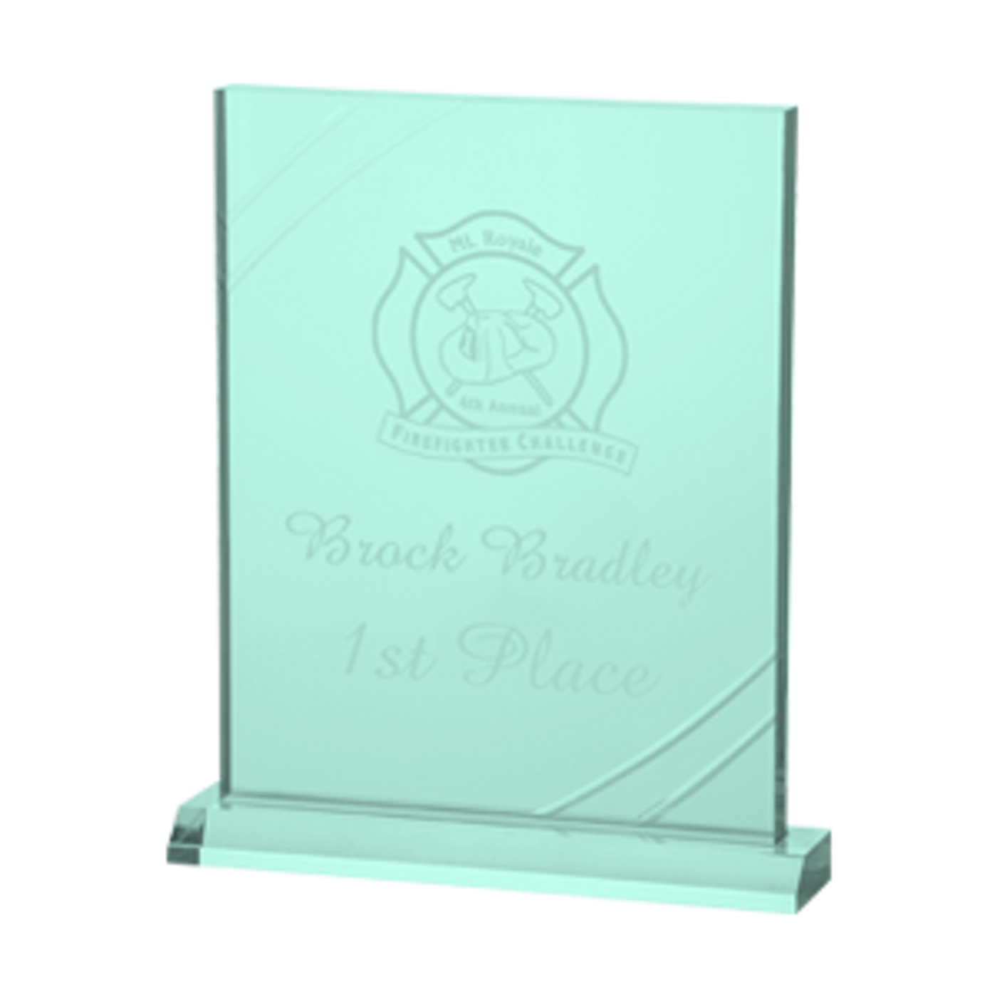 Panel Acrylic Award | CustomButtonsNow.com | SKU# 5251
