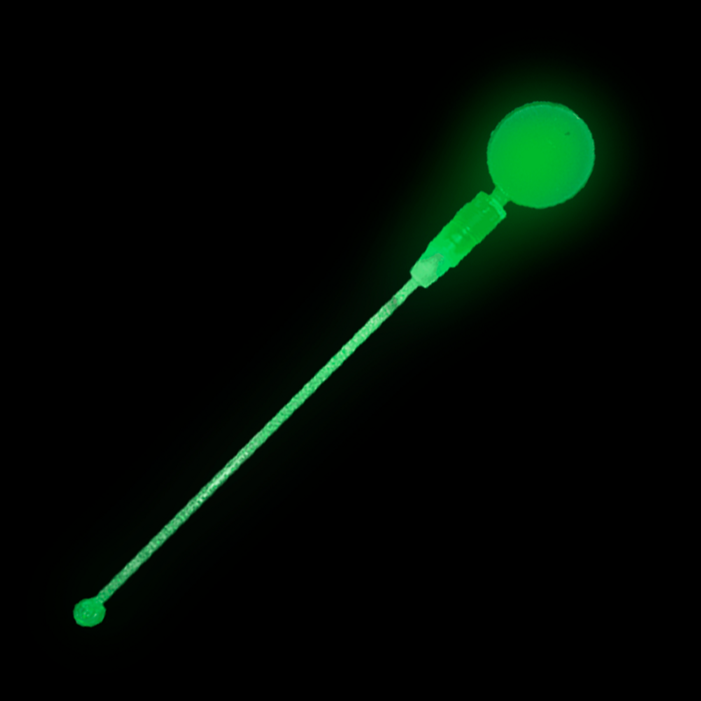 LED Light Up Circle Cocktail Stirrers - Green | CustomButtonsNow.com ...