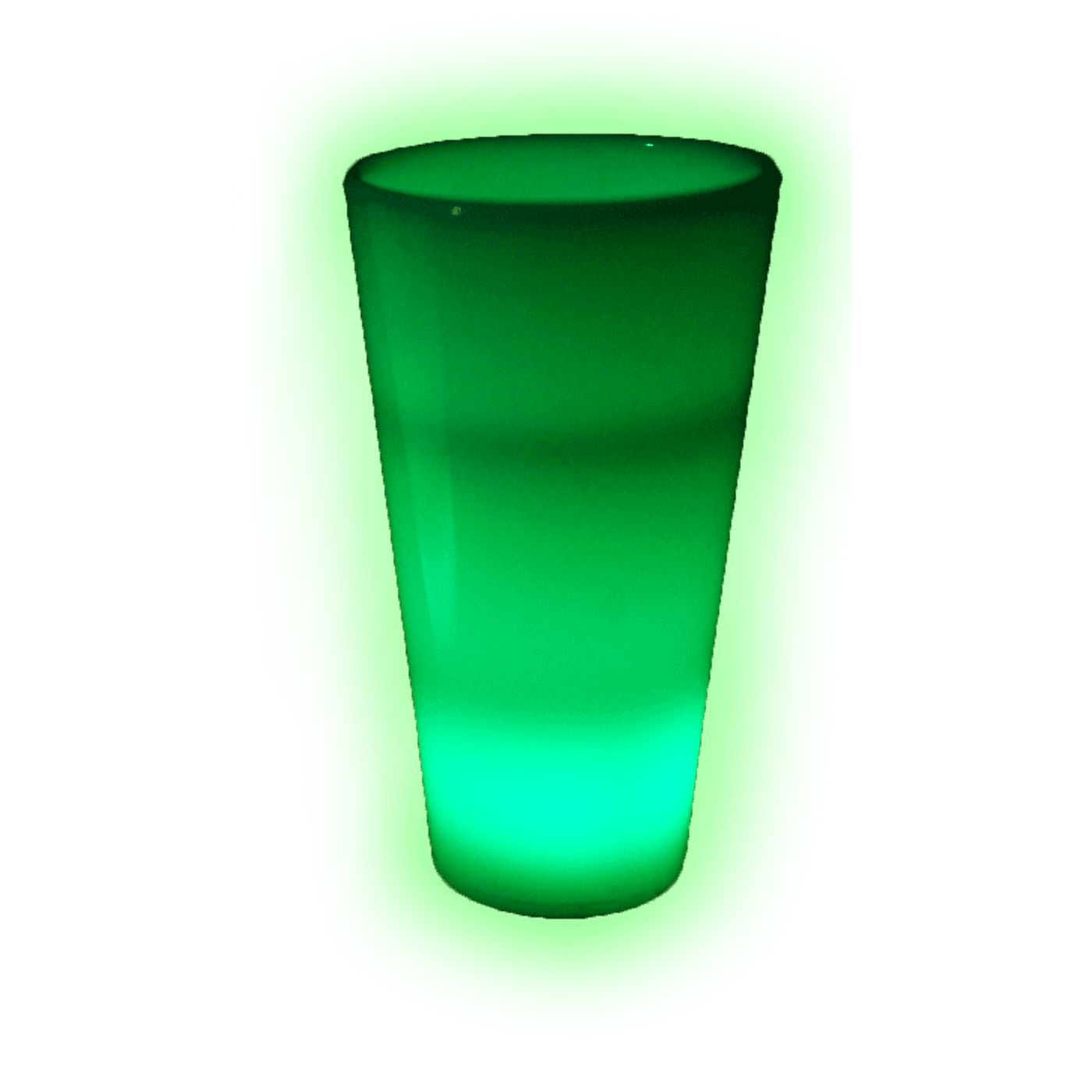 Glow In The Dark Led Light Up Shot Glass 2 Oz Green Sku 9949