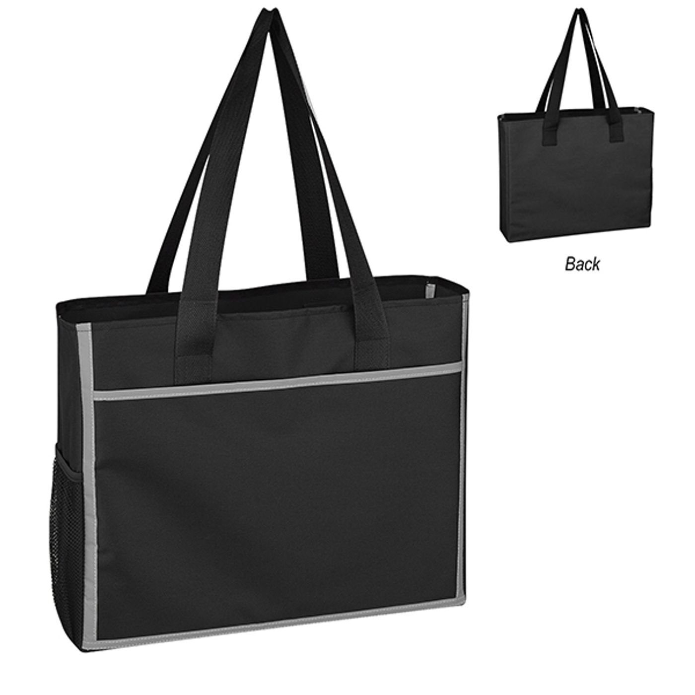 Custom Reflective Icon Tote Bag | CustomBalloonNow.com | SKU# 145