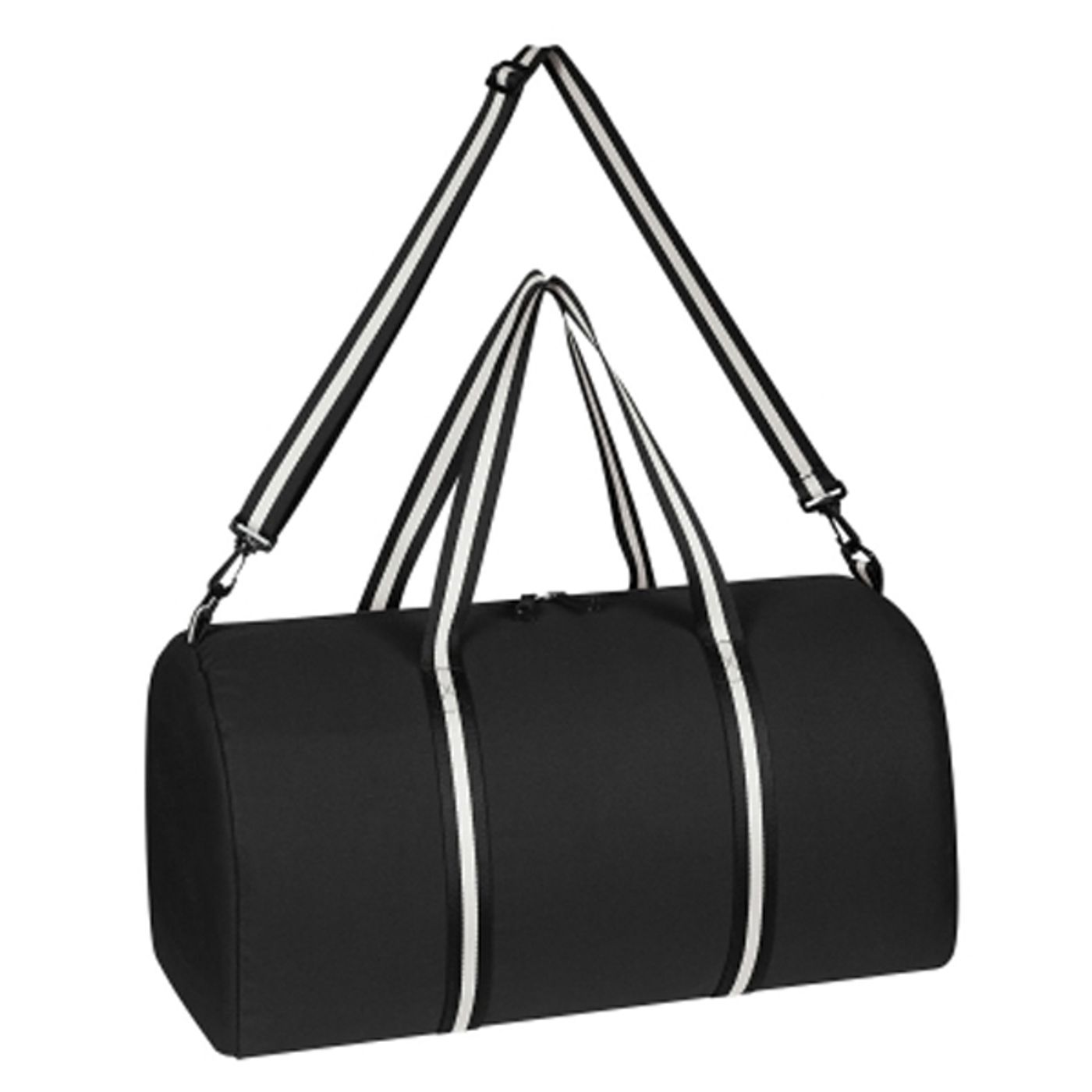 Striped Handle Duffel Bags For Travel | CustomBalloonNow.com | SKU# 296