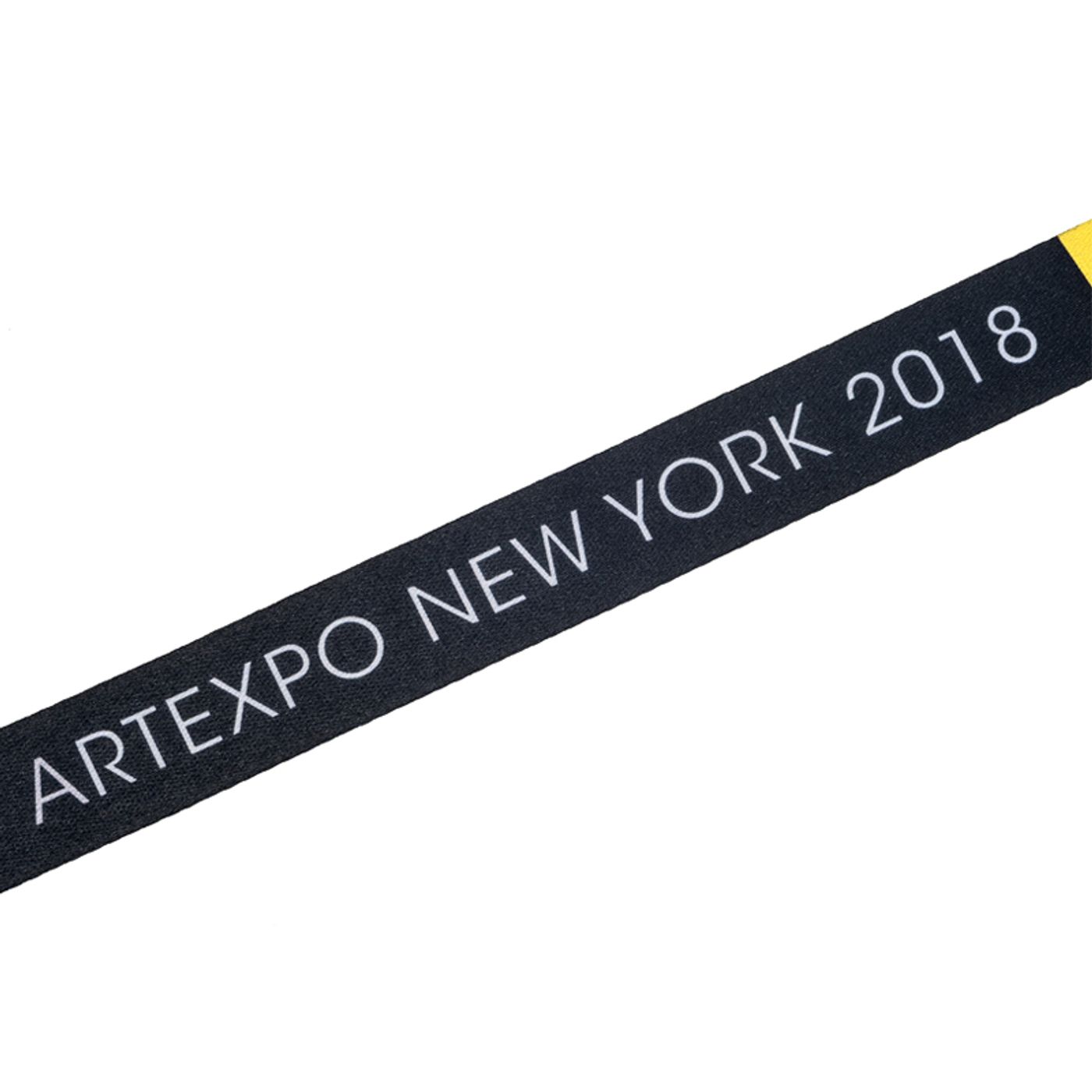 Pre Designed Full Color Lanyards With Horizontal Badge Holder ...