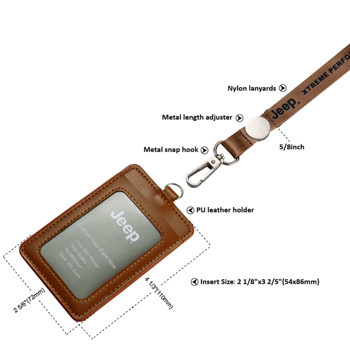 Heavy Metal Lanyards | Metal Detectable Lanyards with ID Badges ...