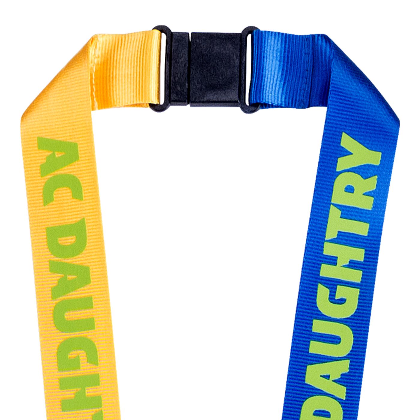 Custom Nylon Lanyards with Black Hook - Custombuttonsnow.com ...