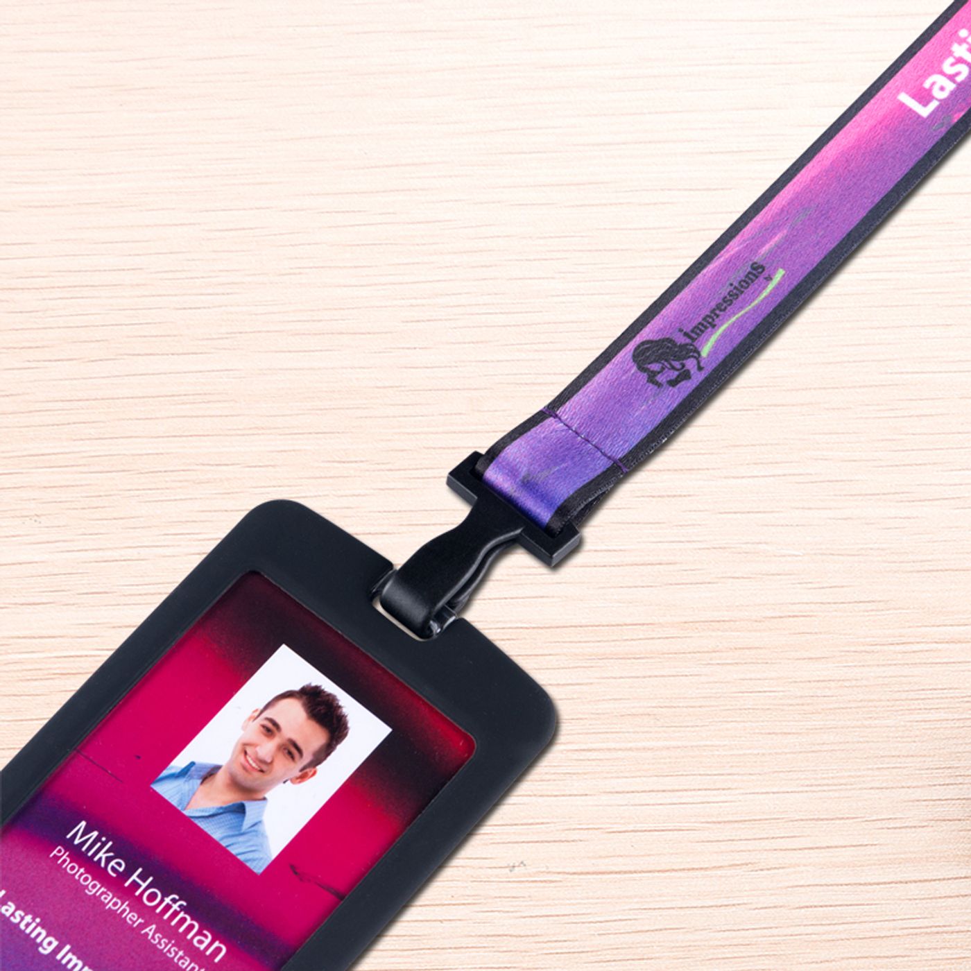 Purple Lanyards With Silicone Holder | Customlanyard.Net ...