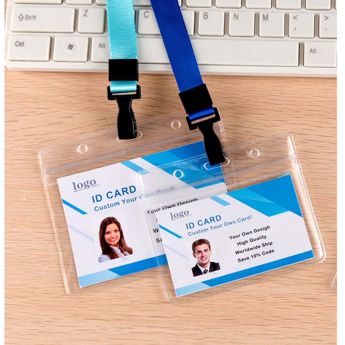 Custom Badge Holders & Badge Reels | CustomLanyard.net | SKU# 2226