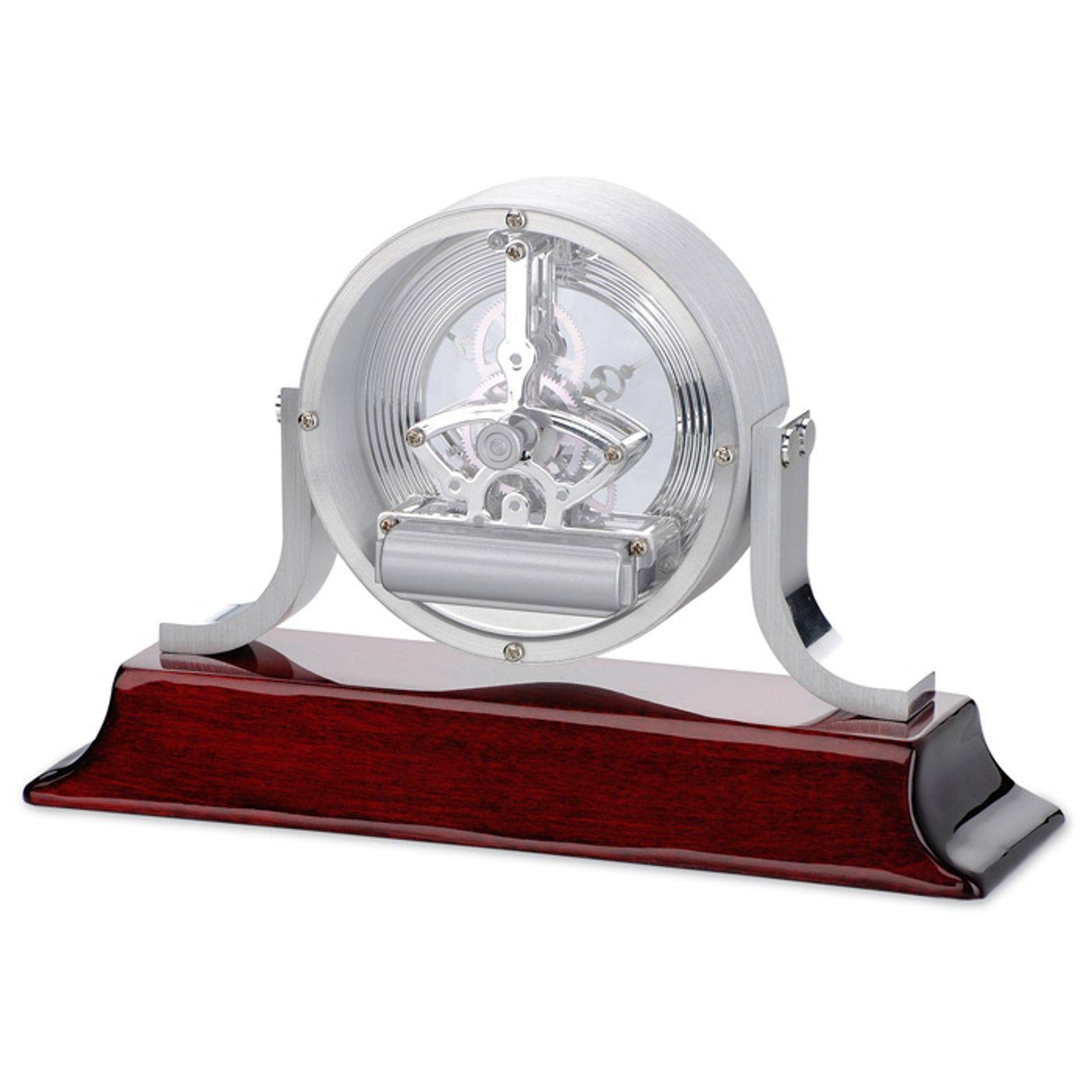 Modern Mantel Skeleton Clock | CustomButtonsNow.com | SKU# 5325