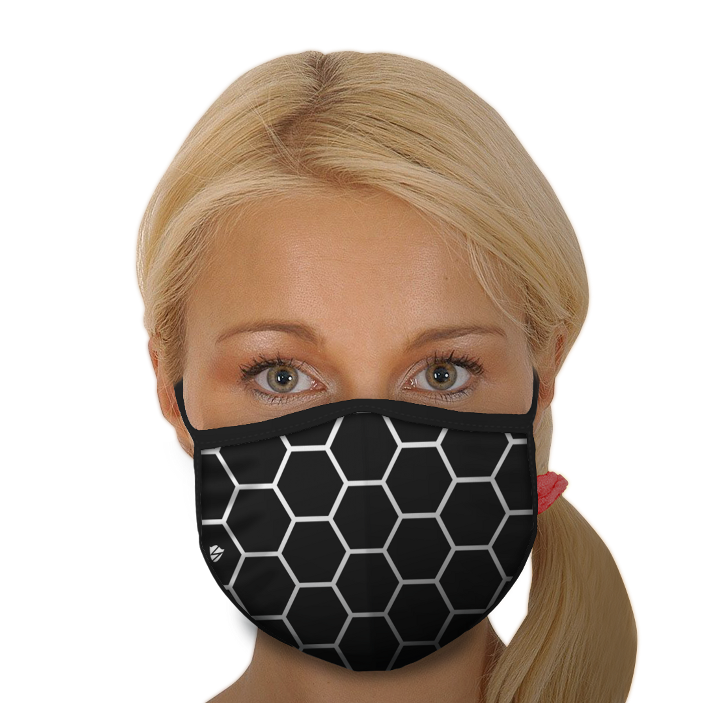 Hexagon Shapes Mouth Masks - Custombuttonsnow.Com | CustomButtonsNow ...