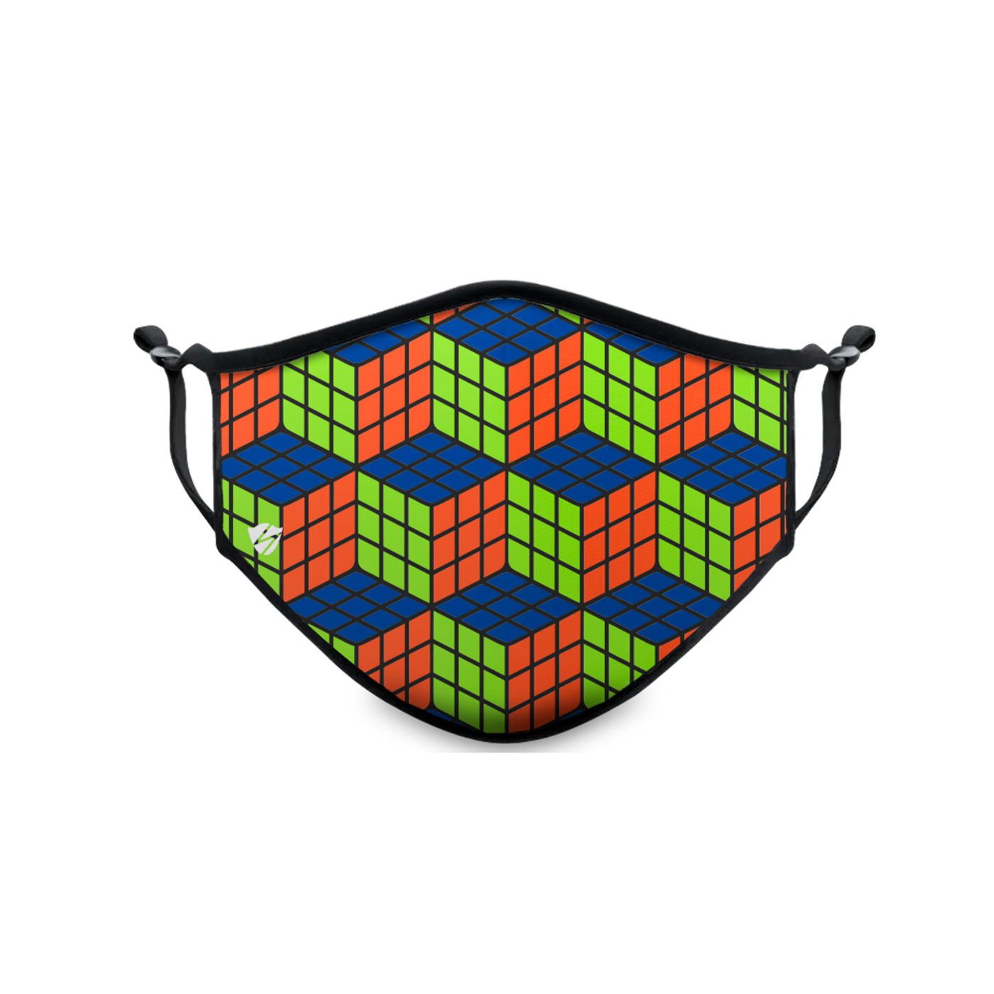 Washable Rubik’s Cube Mouth Masks - Custombuttonsnow.Com ...