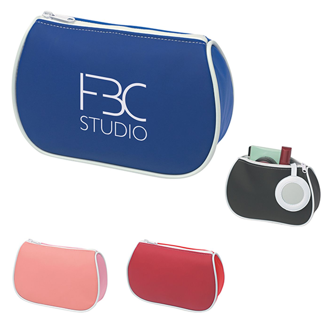 Custom Amenities Bag With Mirror | CustomButtonsNow.com | SKU# 182