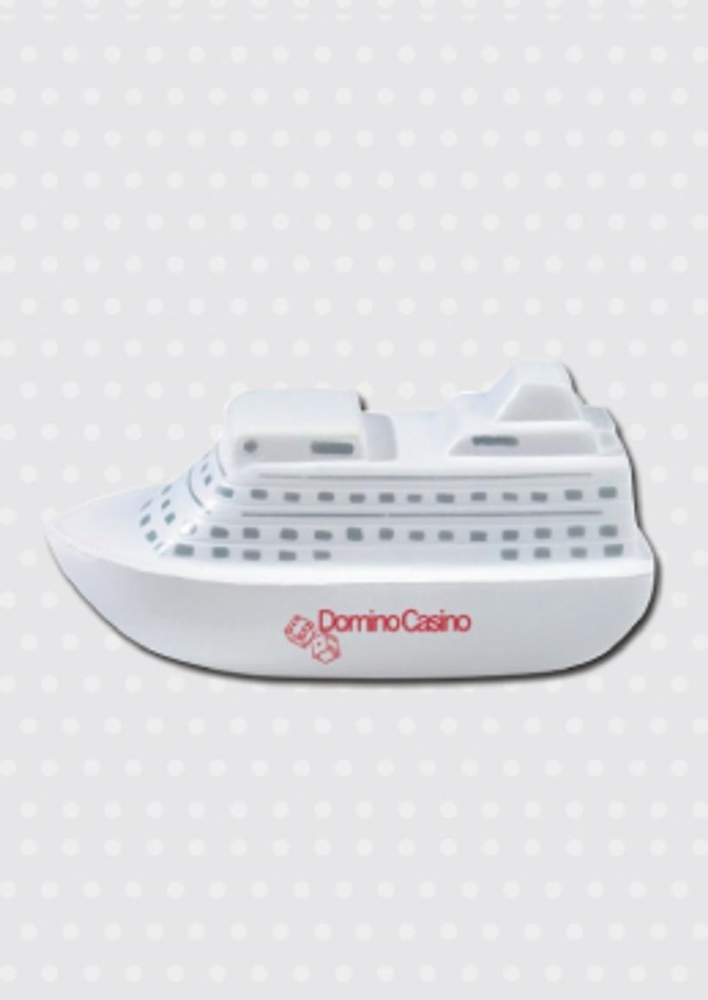 Print Cruise Ship Shaped Stress Toys | Stress Ball Manufacturer ...