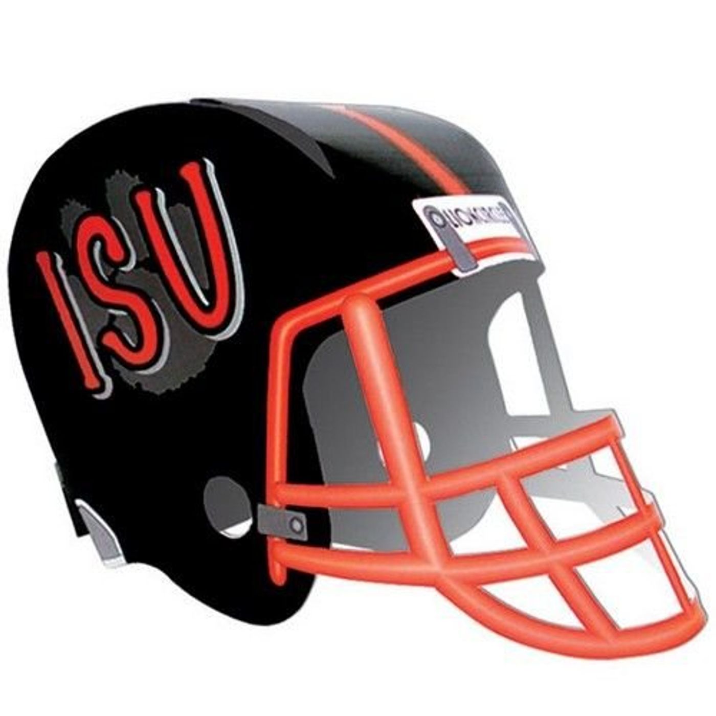 Football Helmet - Paper Headgear | CustomLanyard.net | SKU# 1163