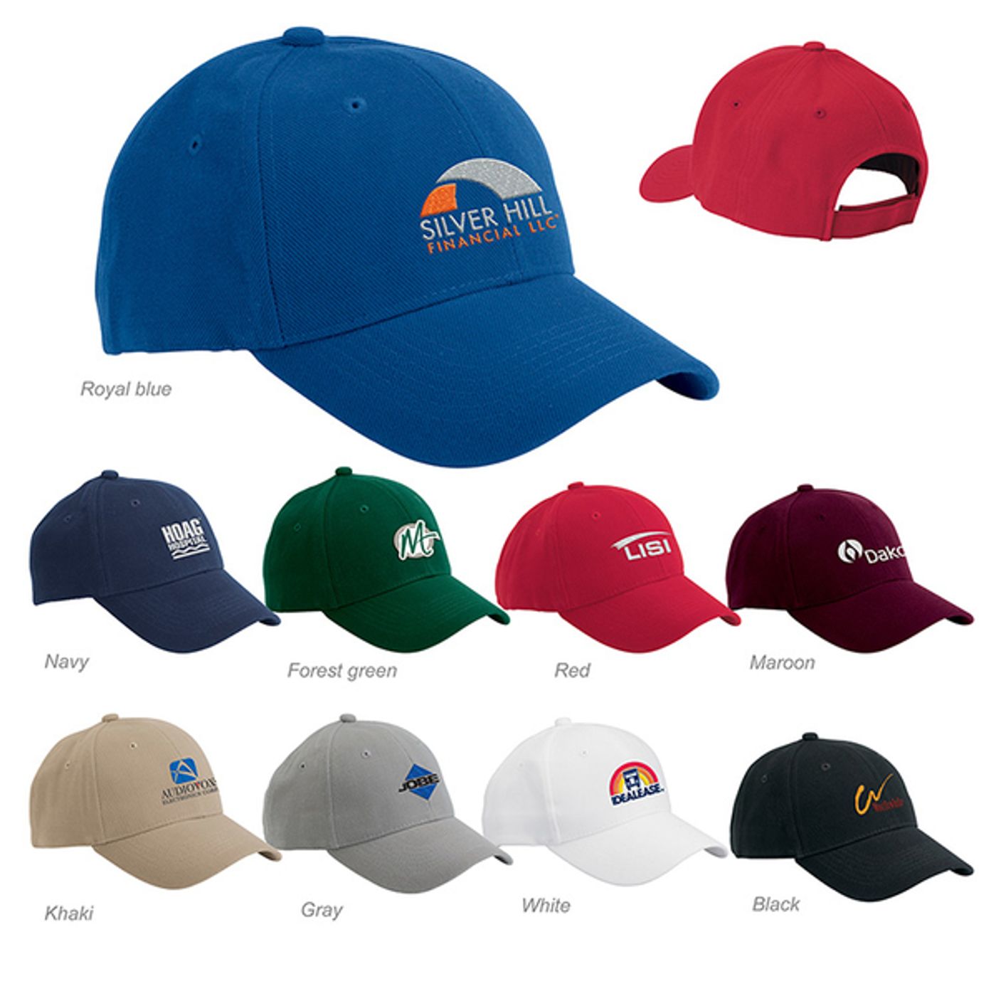 Sportsman Wool Blend Cap | CustomButtonsNow.com | SKU# 1328