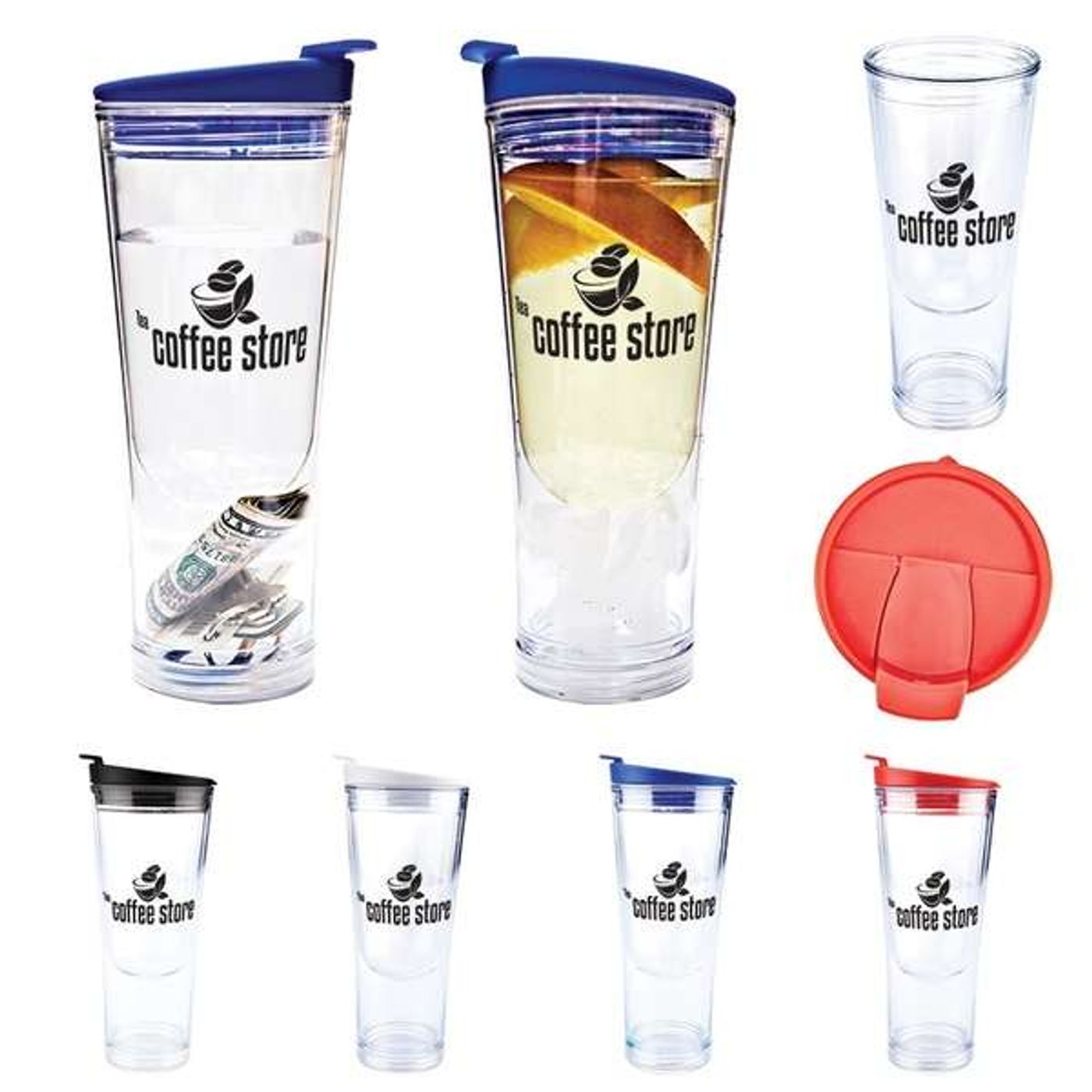14 oz. Double Wall Chill Cup | CustomLanyard.net | SKU# 5001