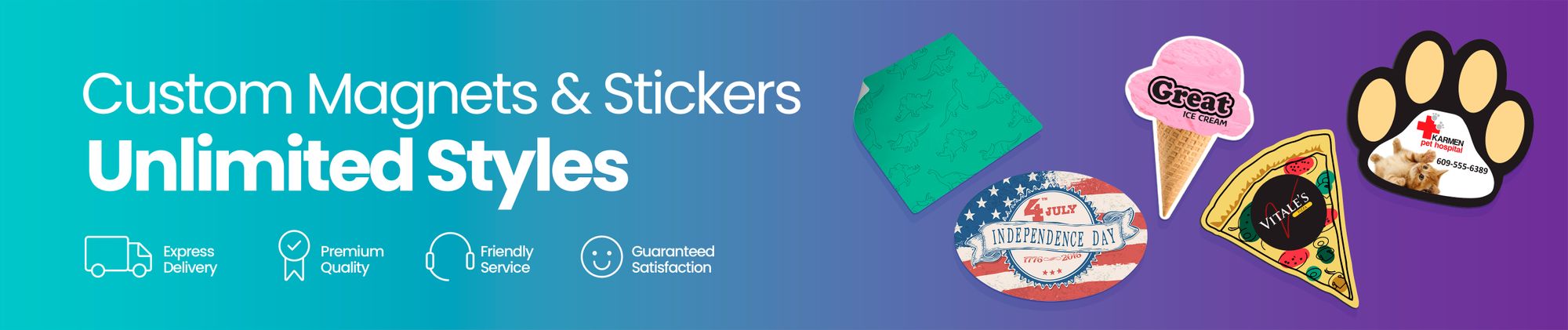 Magnets stickers | Wristbands.ae - Wristbands.ae | SKU#285